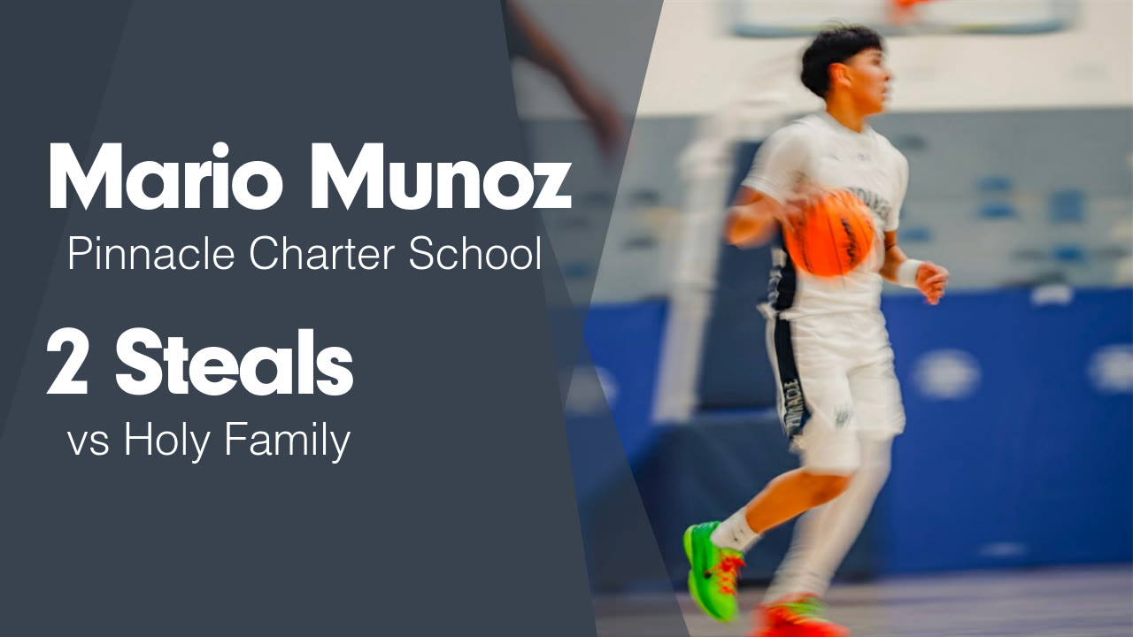 2 Steals vs Holy Family - Mario Munoz highlights - Hudl