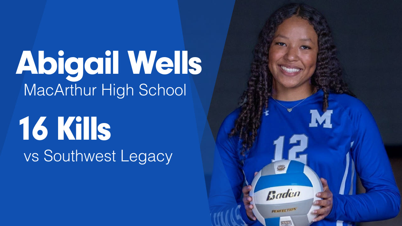 16 Kills vs Southwest Legacy - Abigail Wells highlights - Hudl