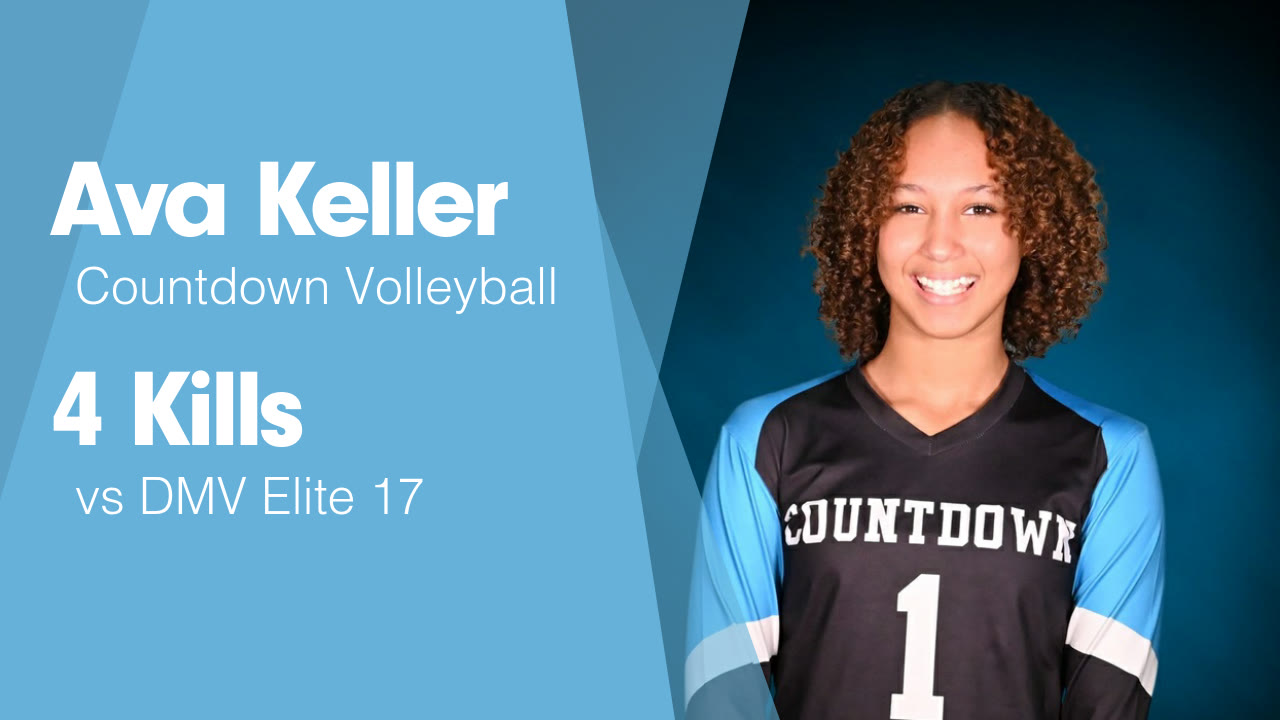 4 Kills vs DMV Elite 17 - Ava Keller highlights - Hudl
