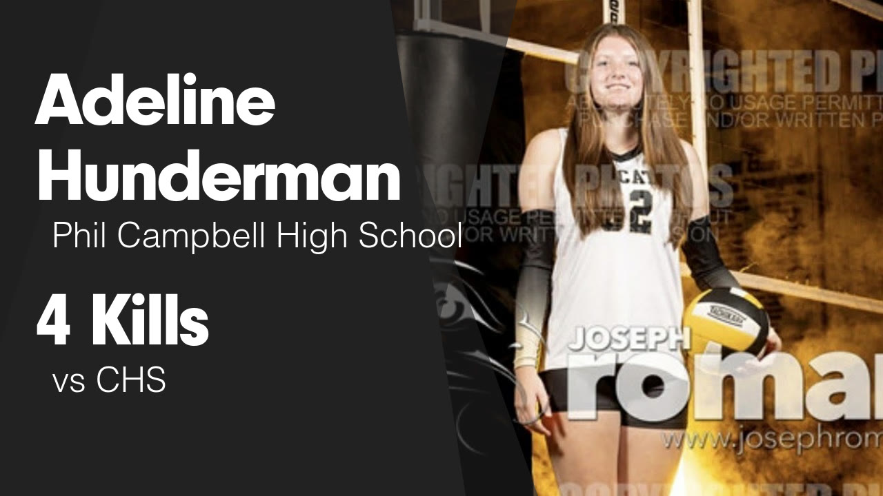 4 Kills vs CHS - Adeline Hunderman highlights - Hudl