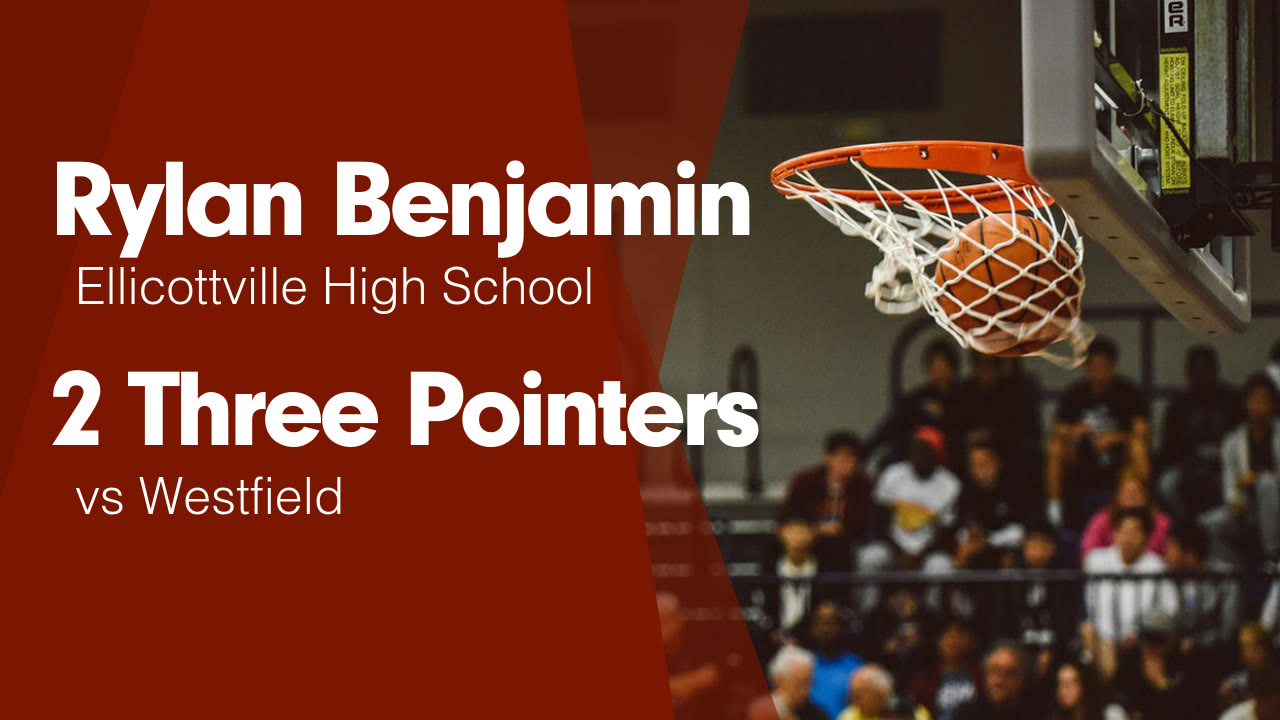 2 Three Pointers vs Westfield - Rylan Benjamin highlights - Hudl