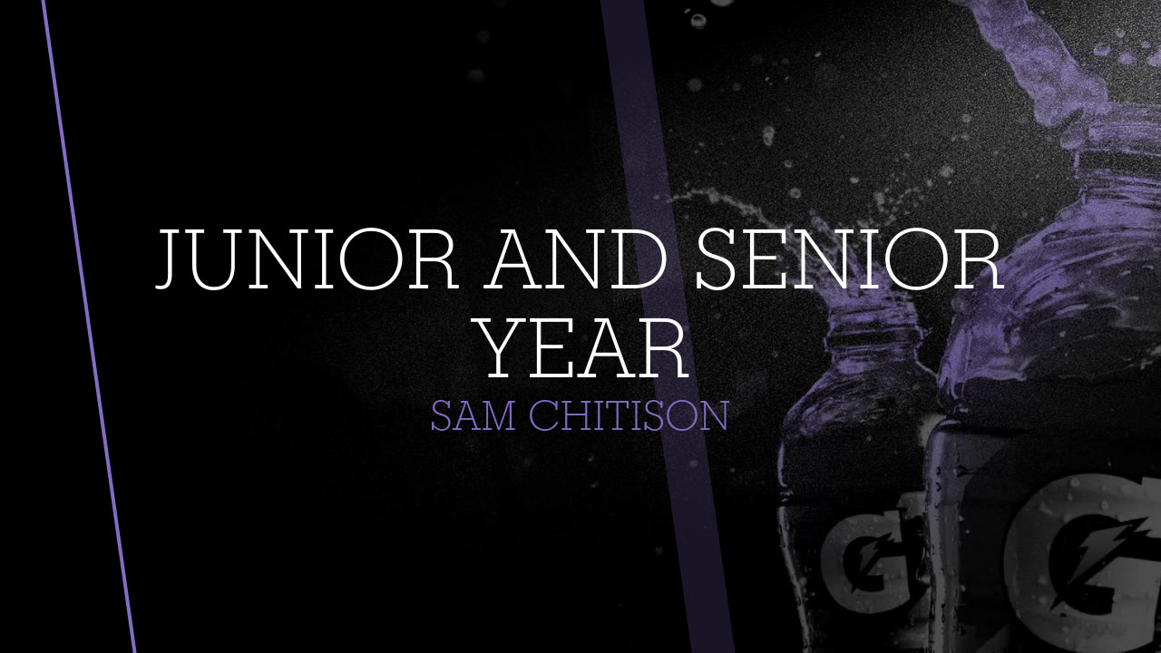 Junior and senior year - Samuel Chitison highlights - Hudl