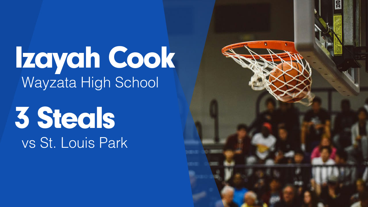 3 Steals vs St. Louis Park - Izayah Cook highlights - Hudl