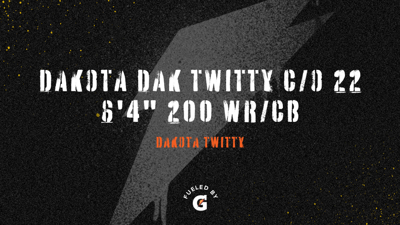 Dakota Dak Twitty C/O 22 6'4" 200 Wr/Cb - Brooklyn Twitty PX16 ...