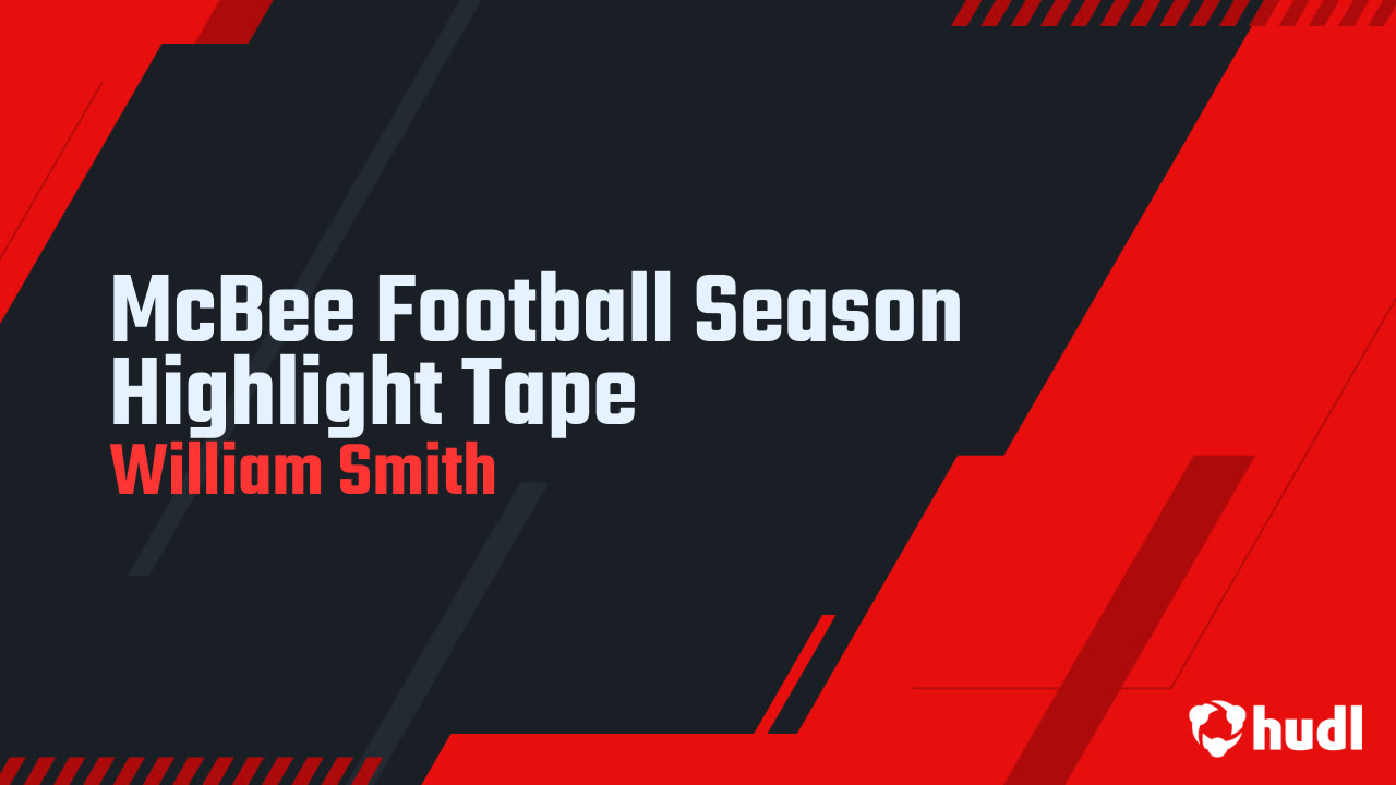 McBee Football Season Highlight Tape - Will Smith highlights - Hudl