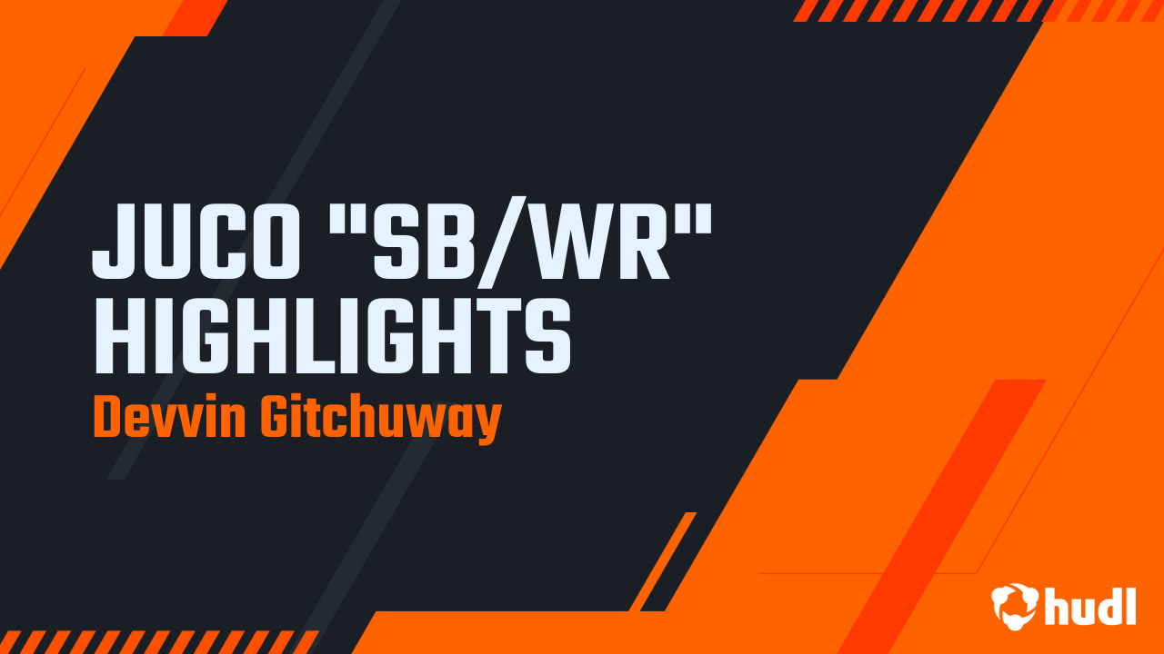 JUCO "SB/WR" HIGHLIGHTS - Devvin Gitchuway highlights - Hudl