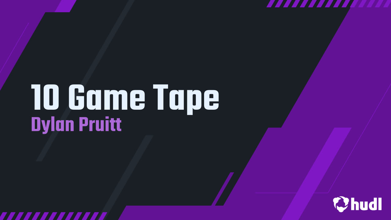 10 Game Tape - Dylan Pruitt highlights - Hudl