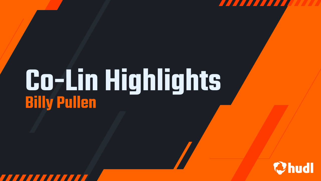 Co-Lin Highlights - Billy Pullen highlights - Hudl
