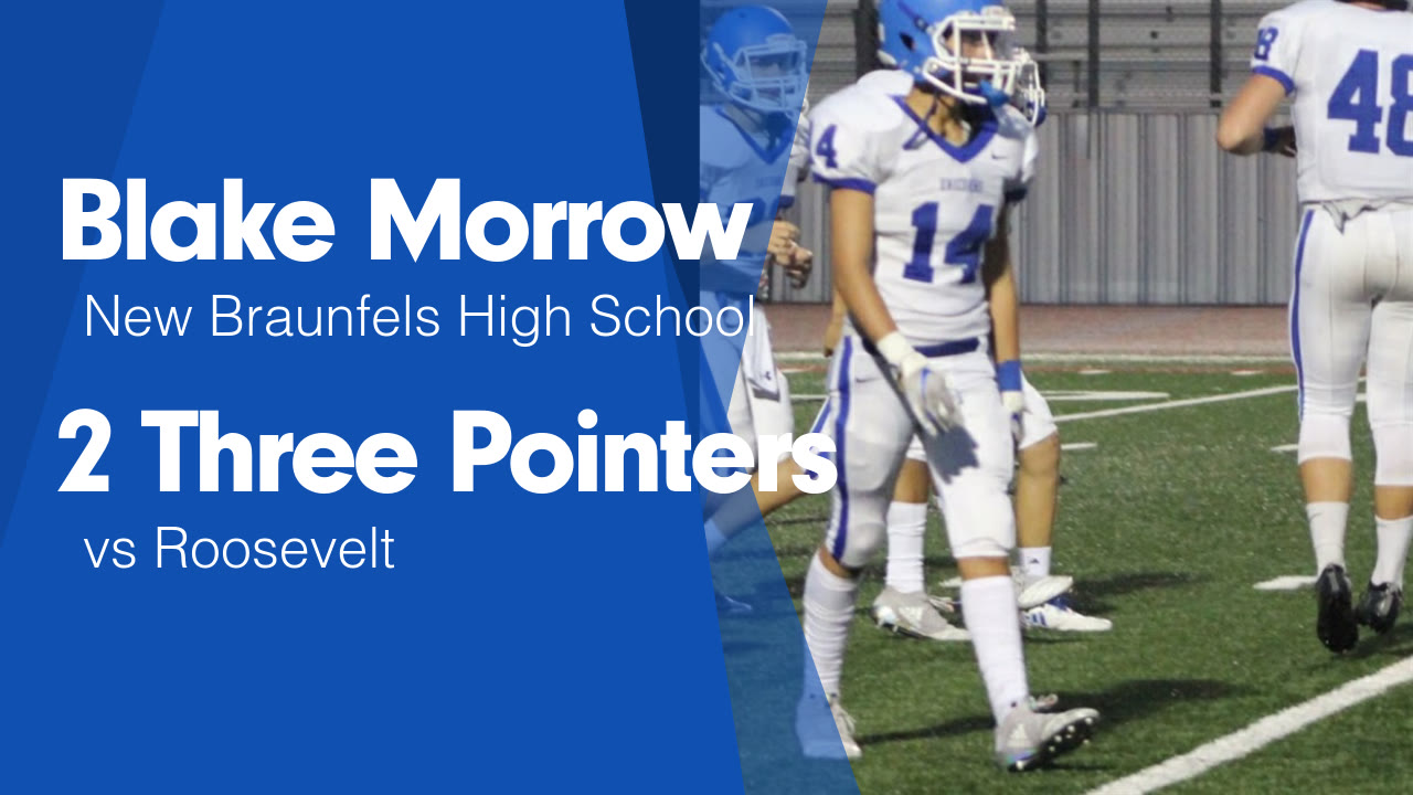 2 Three Pointers vs Roosevelt - Blake Morrow highlights - Hudl