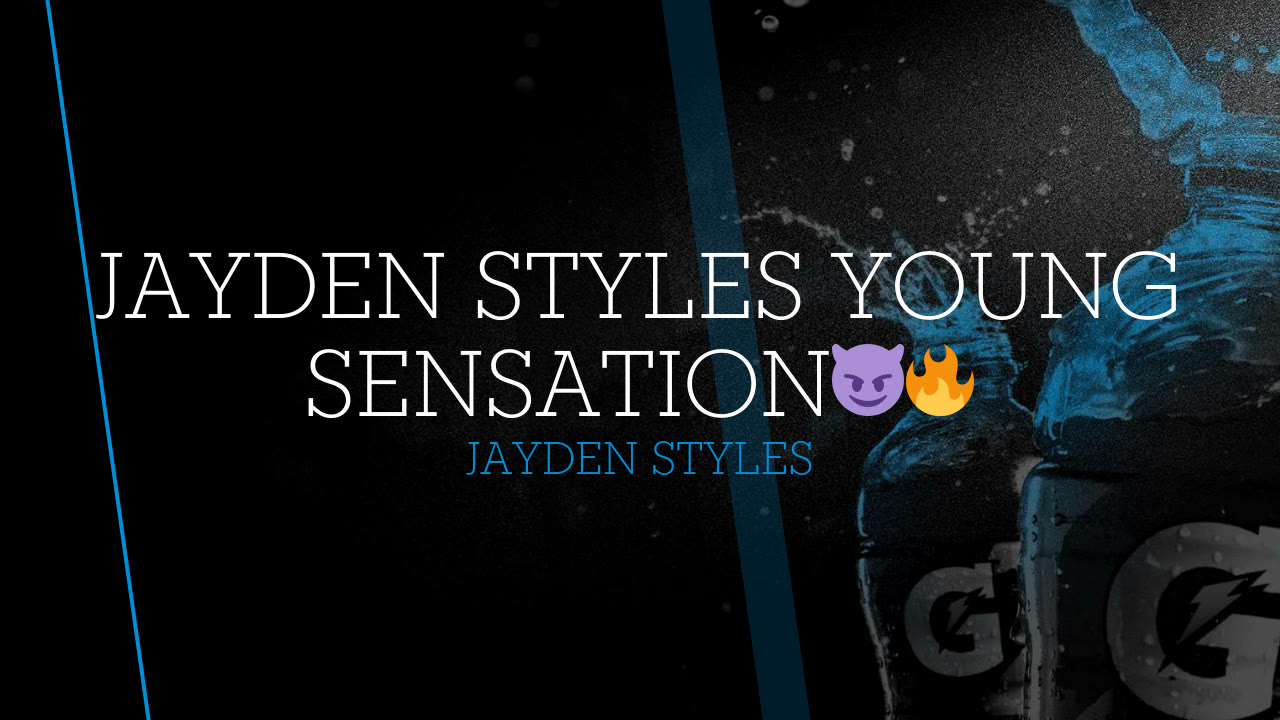 Jayden Styles Young Sensation - Jayden Styles highlights - Hudl