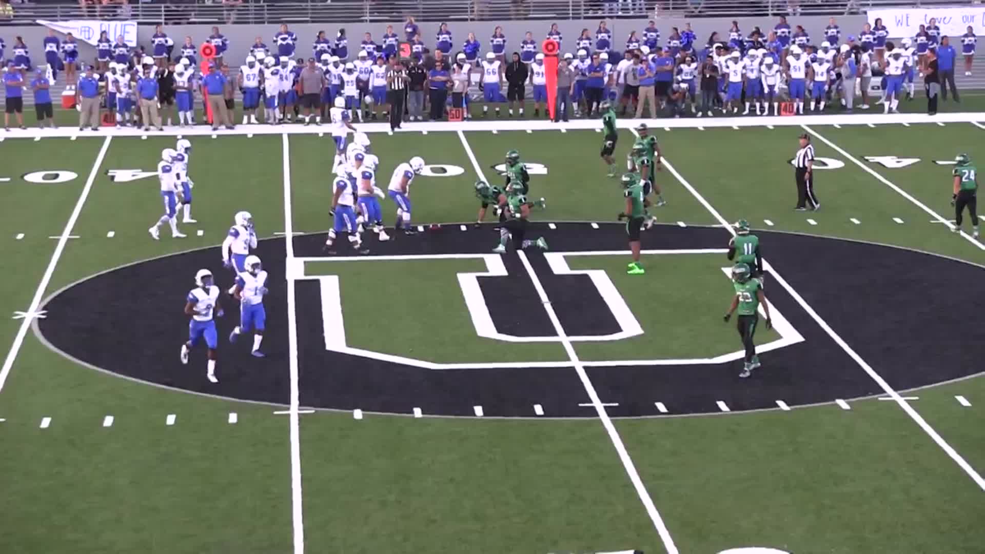 Justin Flowe vs La Habra High School - Justin Flowe highlights - Hudl